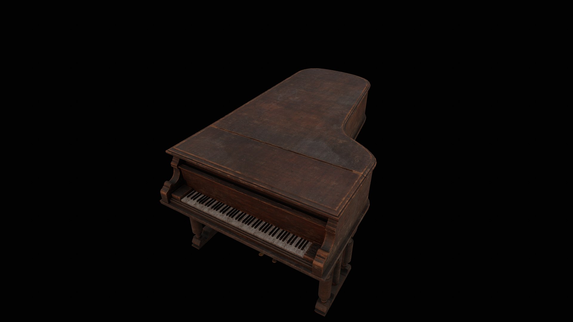 3D Realistic Custom Concert Grand Piano 3D Model Model - TurboSquid 2184902