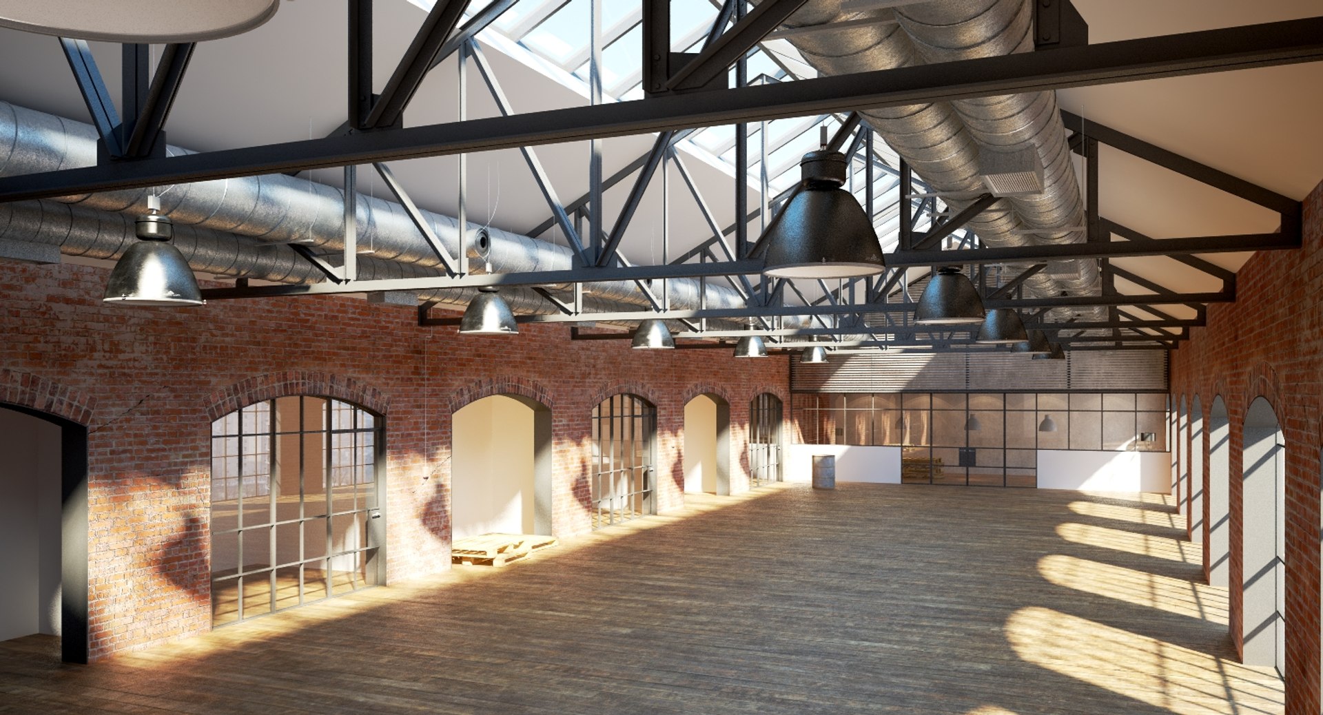 Industrial Warehouse Interior Max