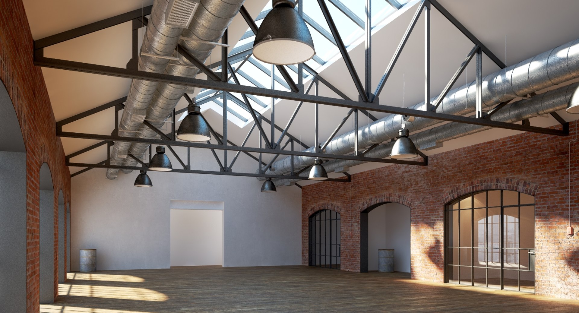 Industrial Warehouse Interior Max