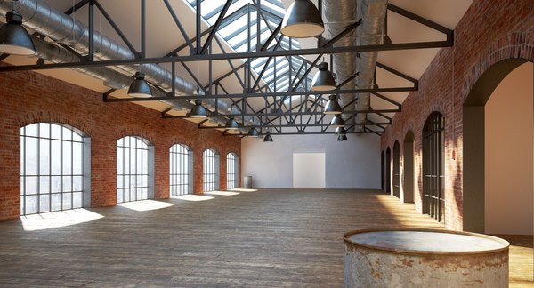 industrial warehouse interior max