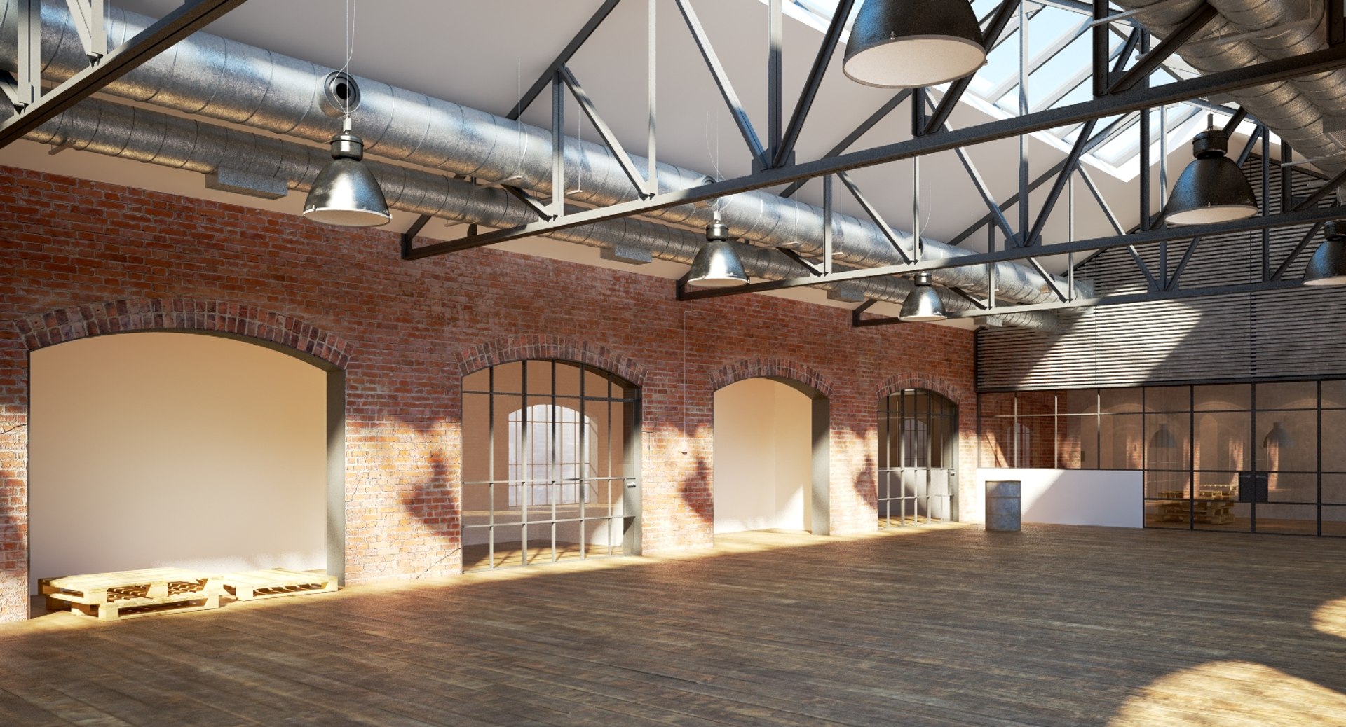 Industrial Warehouse Interior Max