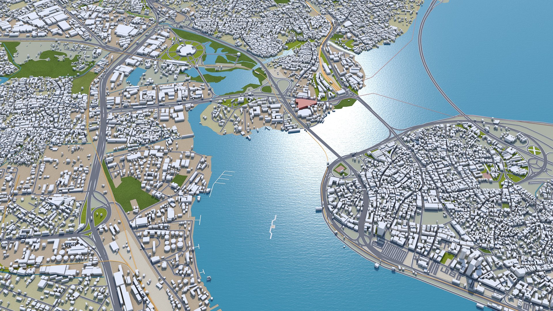 3D Lagos Downtown Nigeria - TurboSquid 1926831