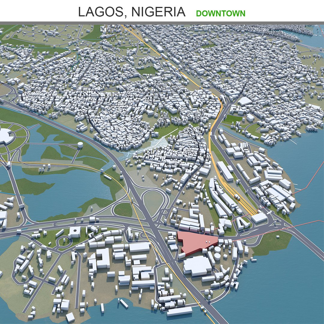 3D Lagos Downtown Nigeria - TurboSquid 1926831