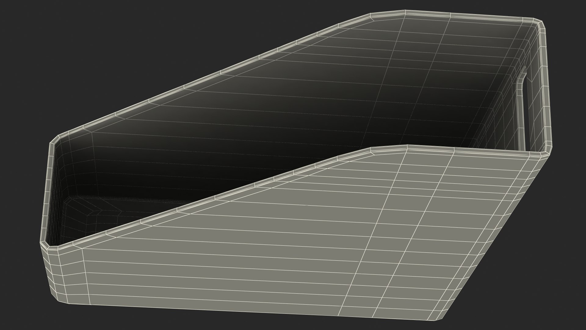 File Organizer Plastic Transparent 3D - TurboSquid 1782474