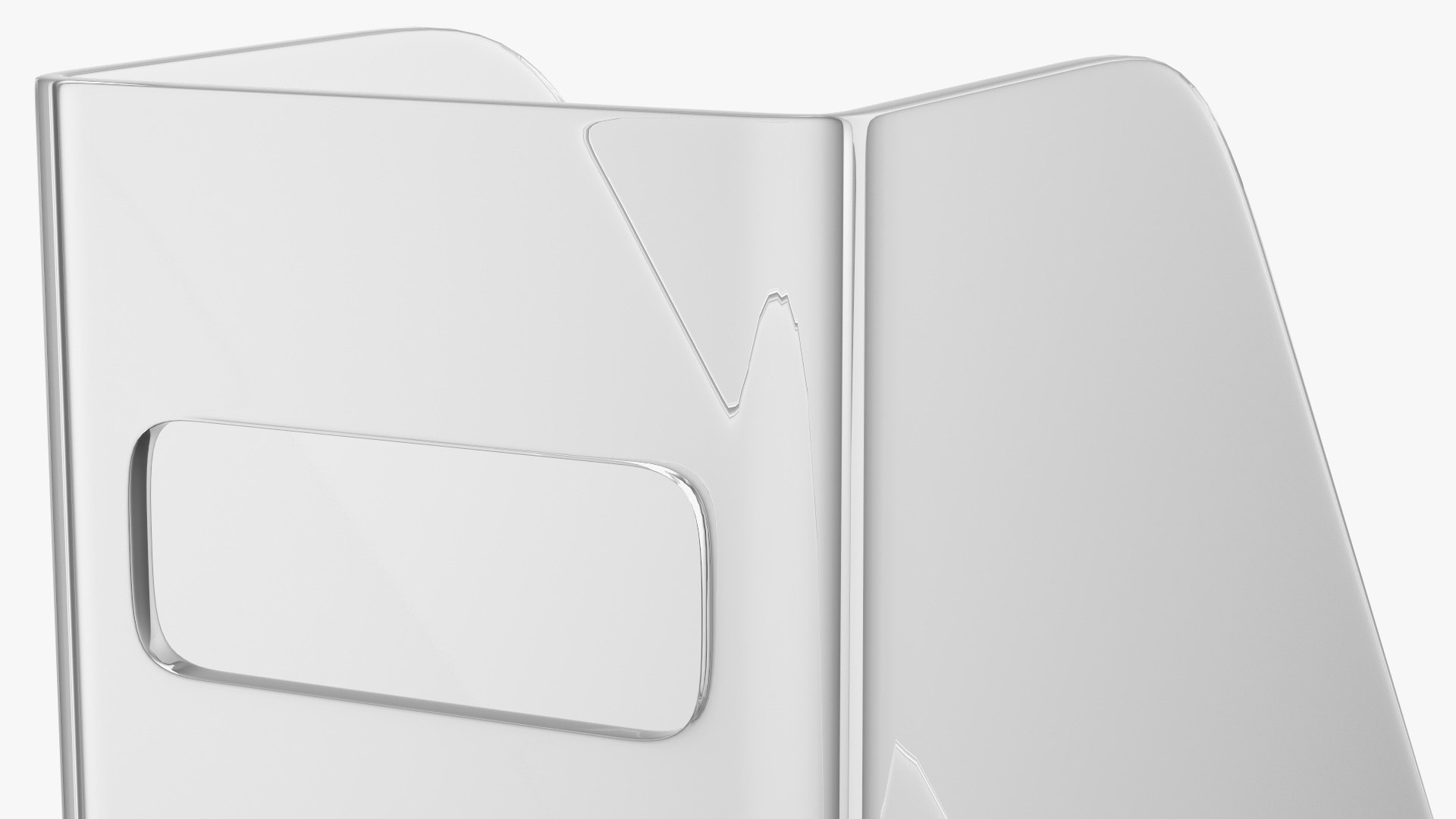 File Organizer Plastic Transparent 3D - TurboSquid 1782474