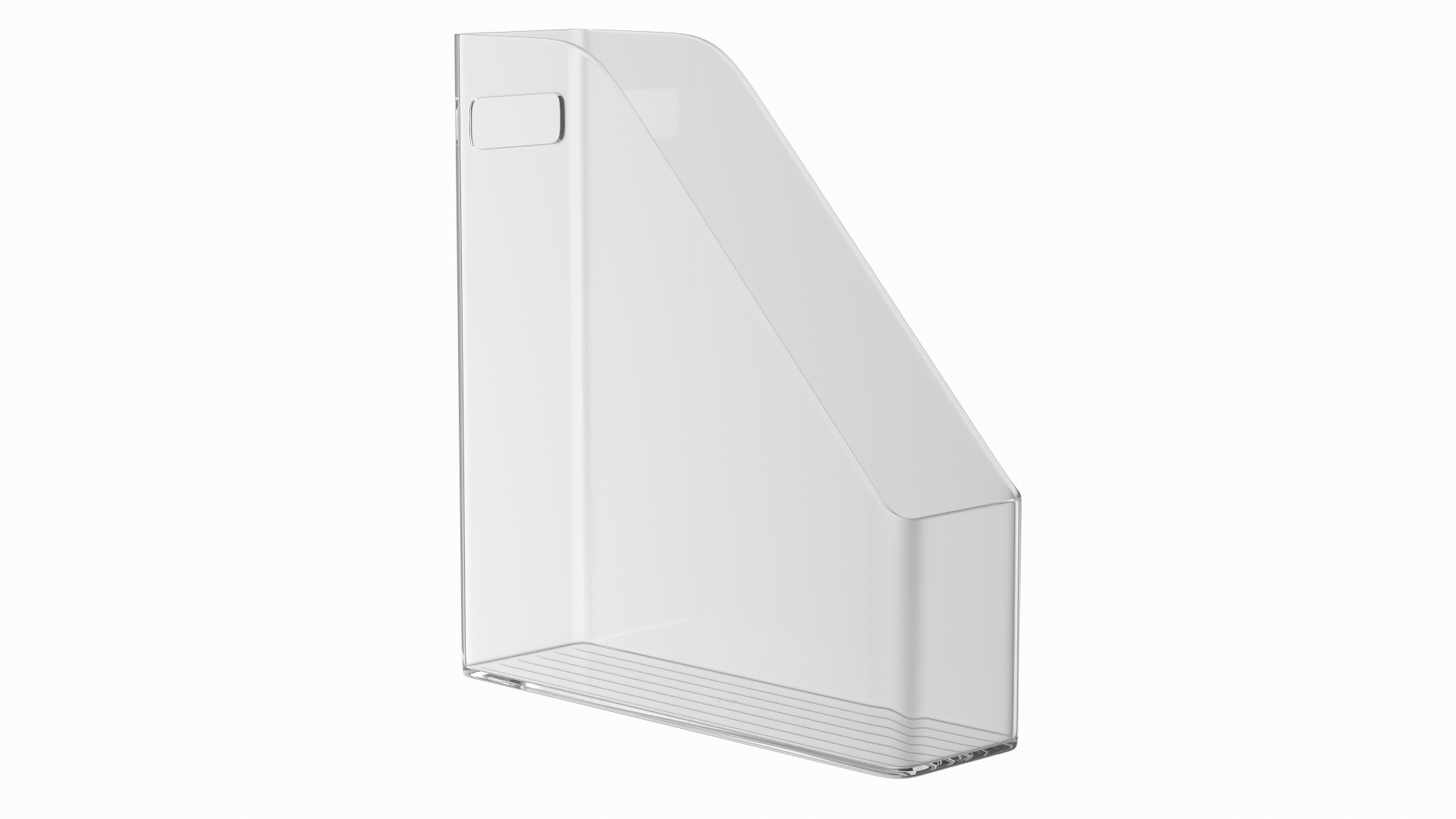 File Organizer Plastic Transparent 3D - TurboSquid 1782474