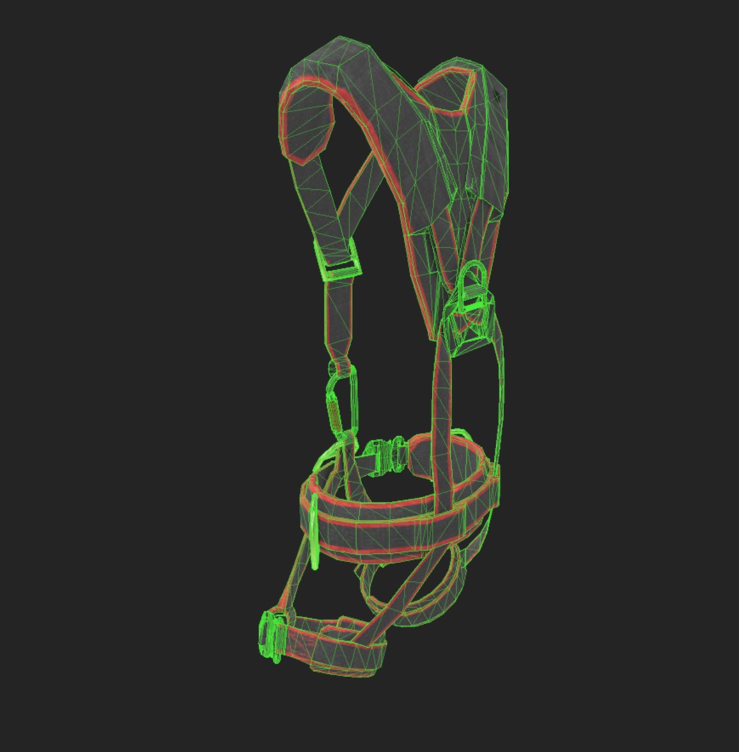 3D Security Harness - TurboSquid 1355255