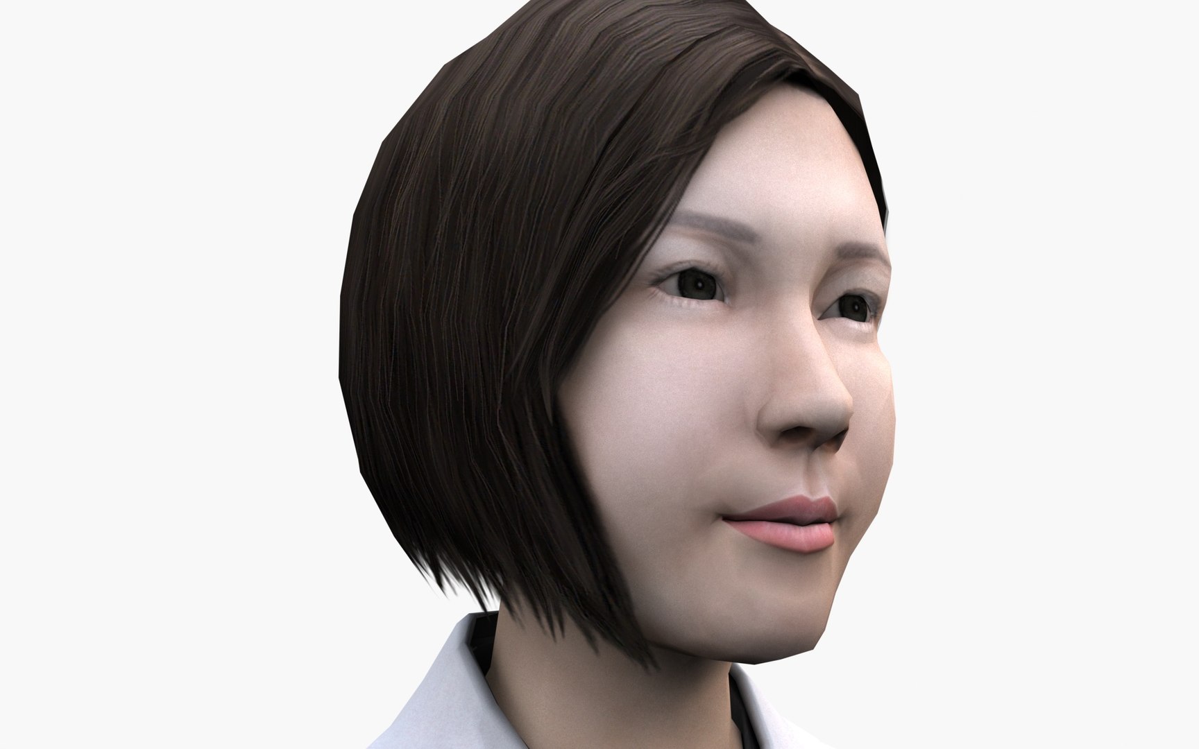 Japanese Miko 3D Model - TurboSquid 1603563