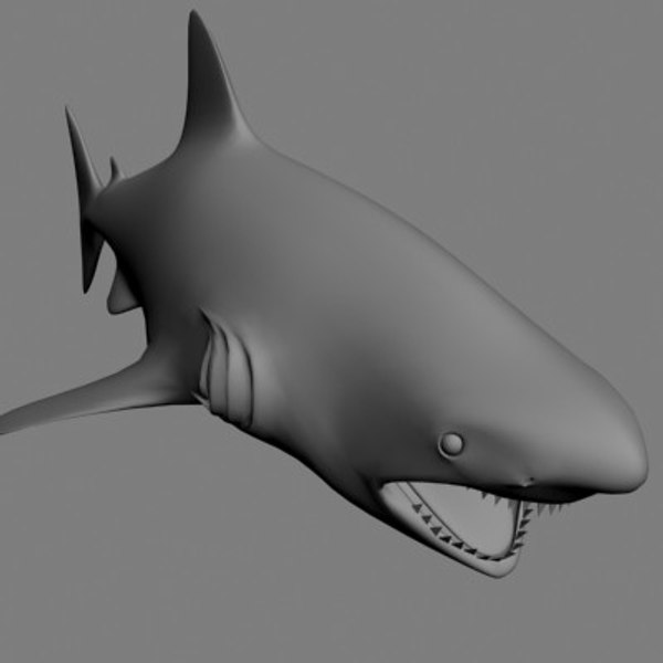 3ds max shark