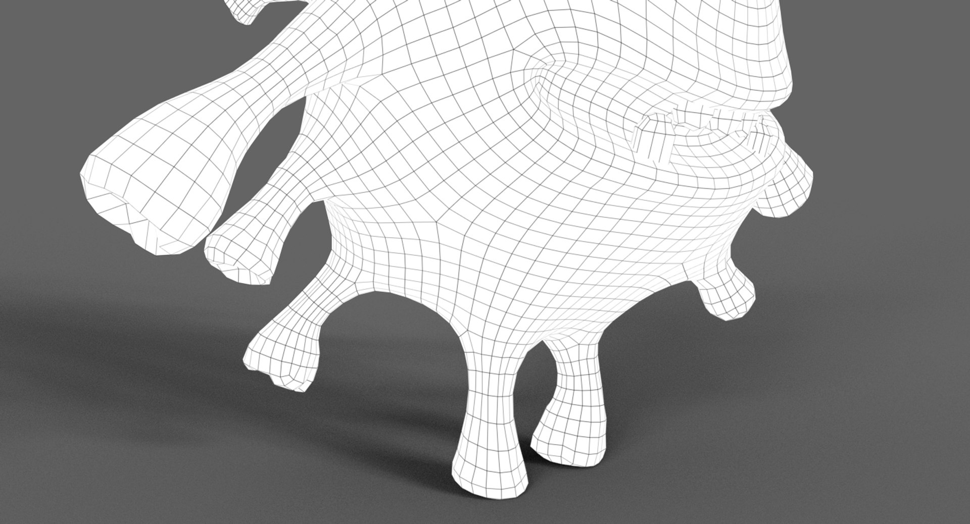 3D Virus Creature - TurboSquid 1540204