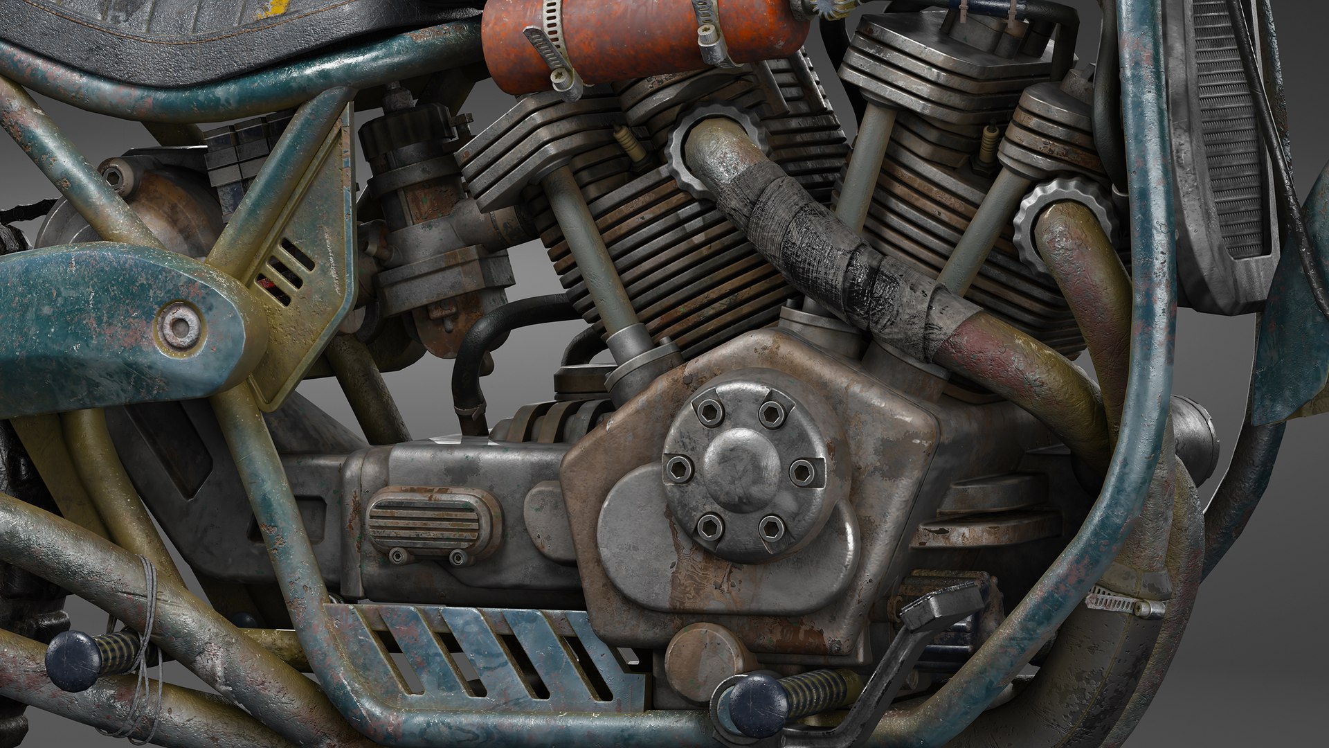 3D Motorbike Bike - TurboSquid 1620147