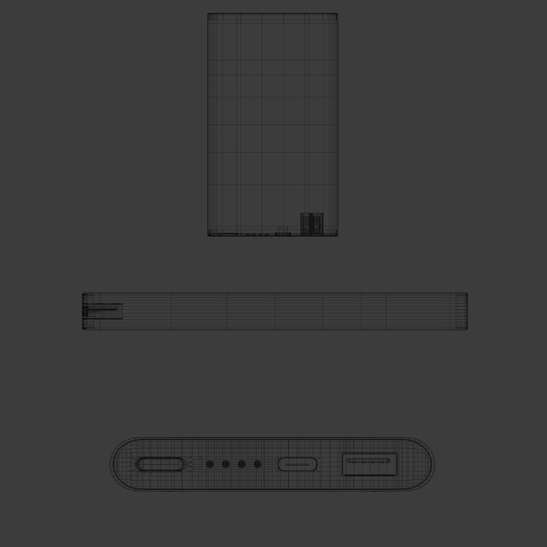 Power Bank 3D Model - TurboSquid 1783552