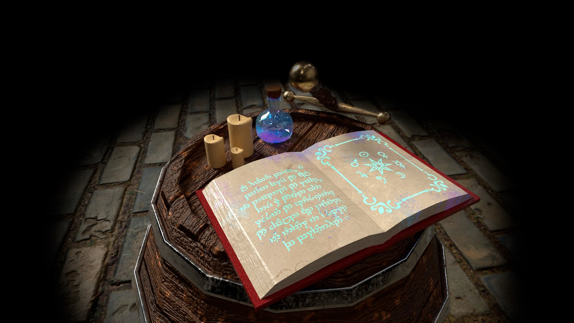 3D Magic Set Model - TurboSquid 1992143