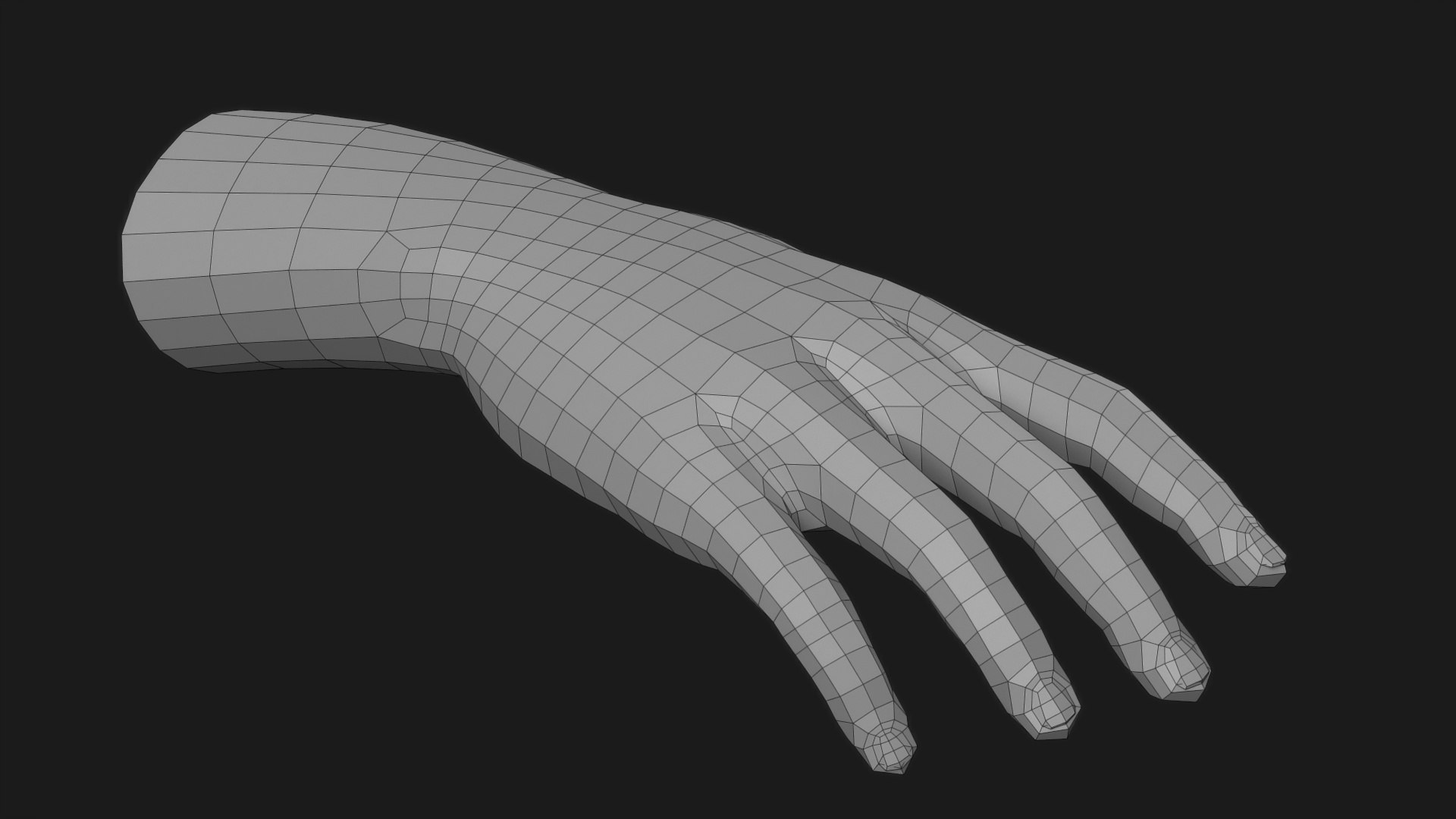 Realistic Low Poly Human Hand 3D Model - TurboSquid 2015349