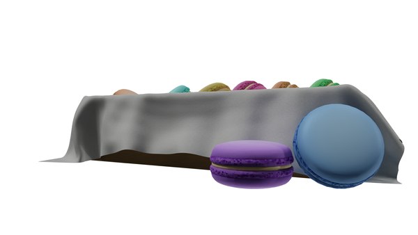 Macaron 3D model - TurboSquid 1735625
