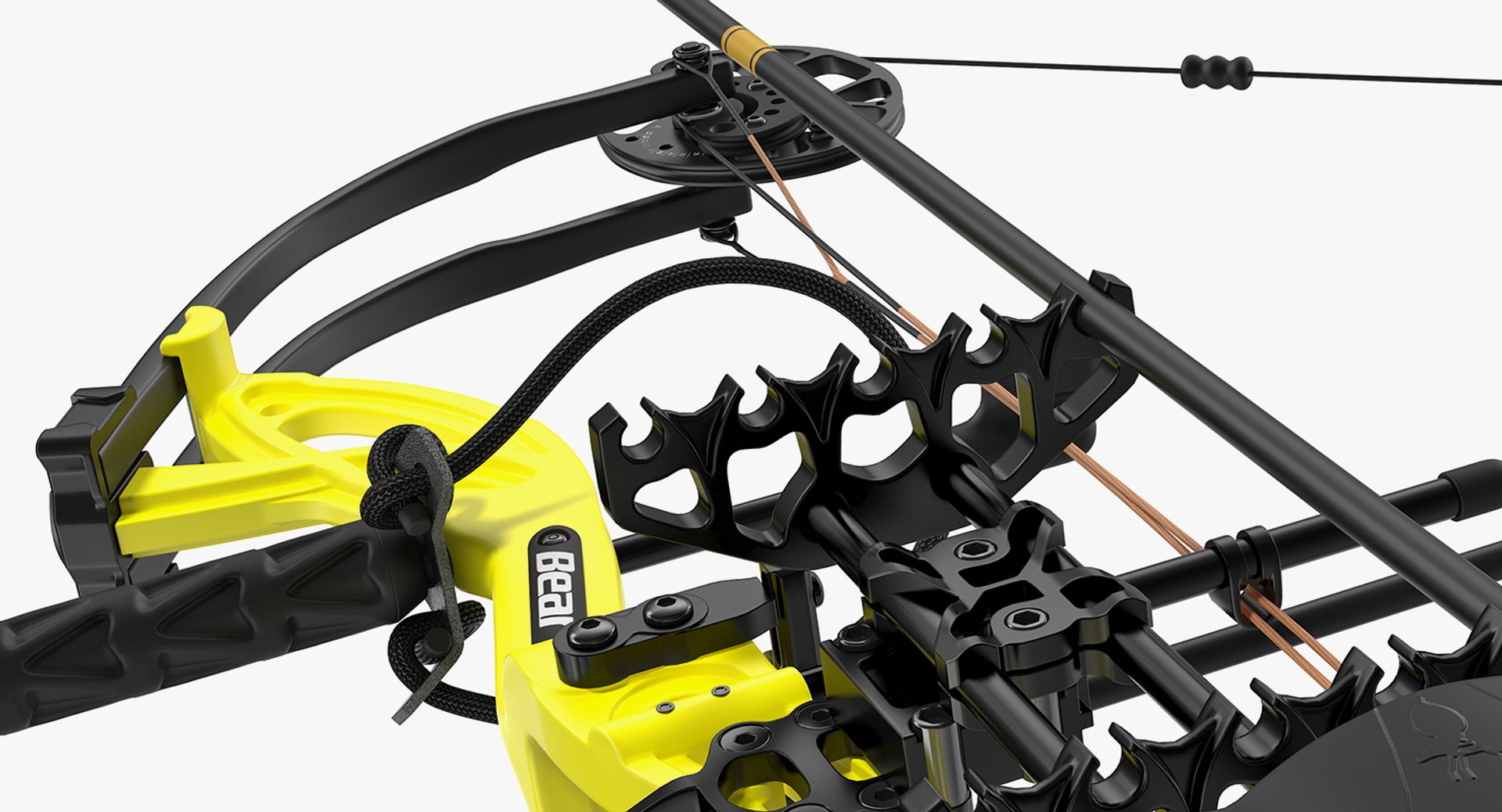 3D model armed compound bow bear - TurboSquid 1396091