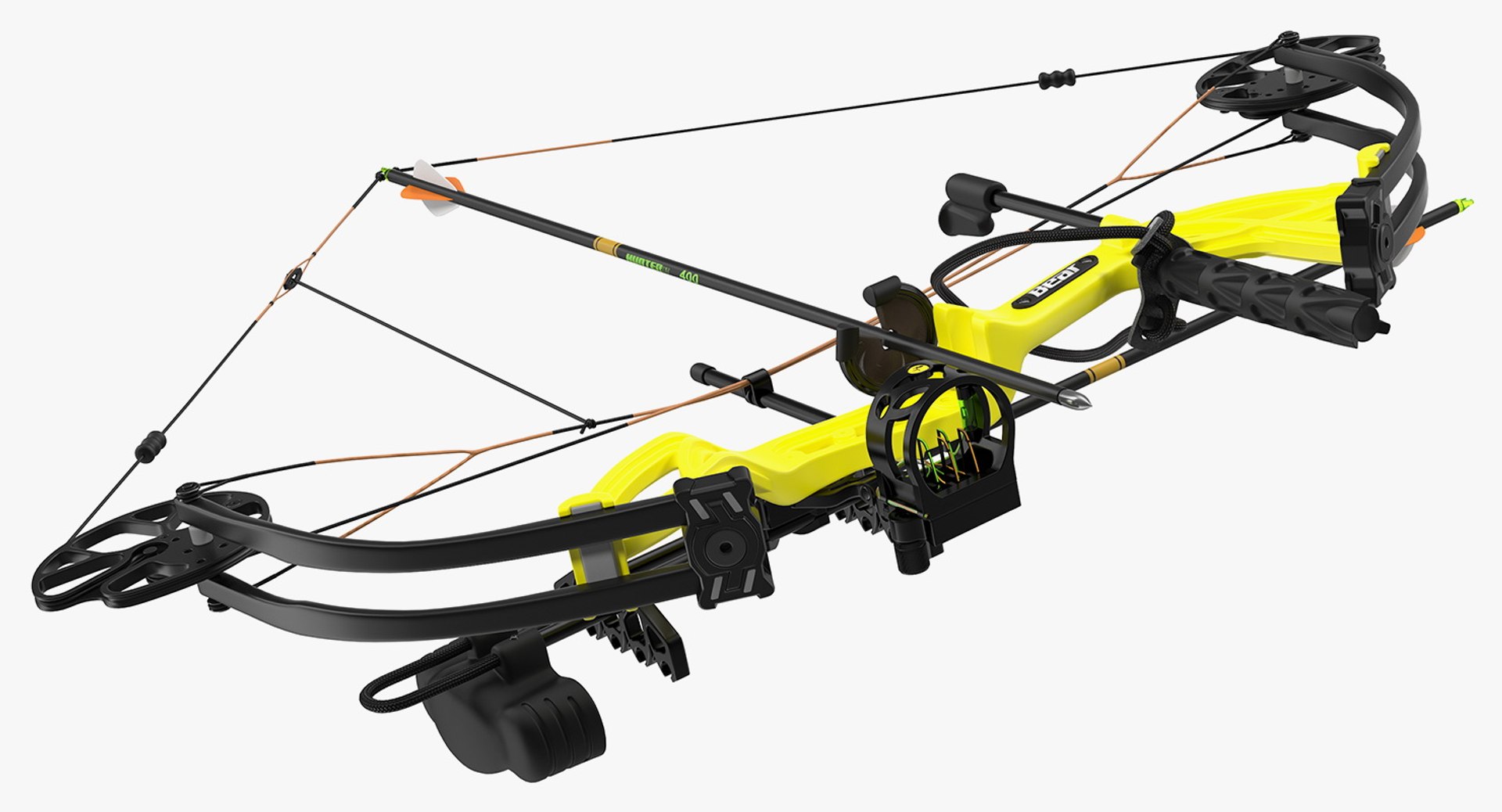 3D Model Armed Compound Bow Bear - TurboSquid 1396091