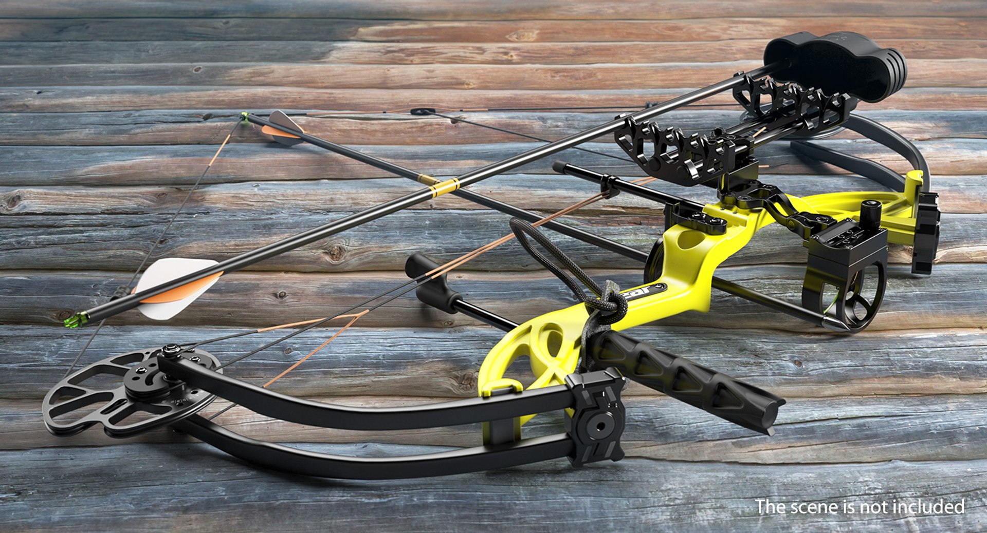 3D Model Armed Compound Bow Bear - TurboSquid 1396091