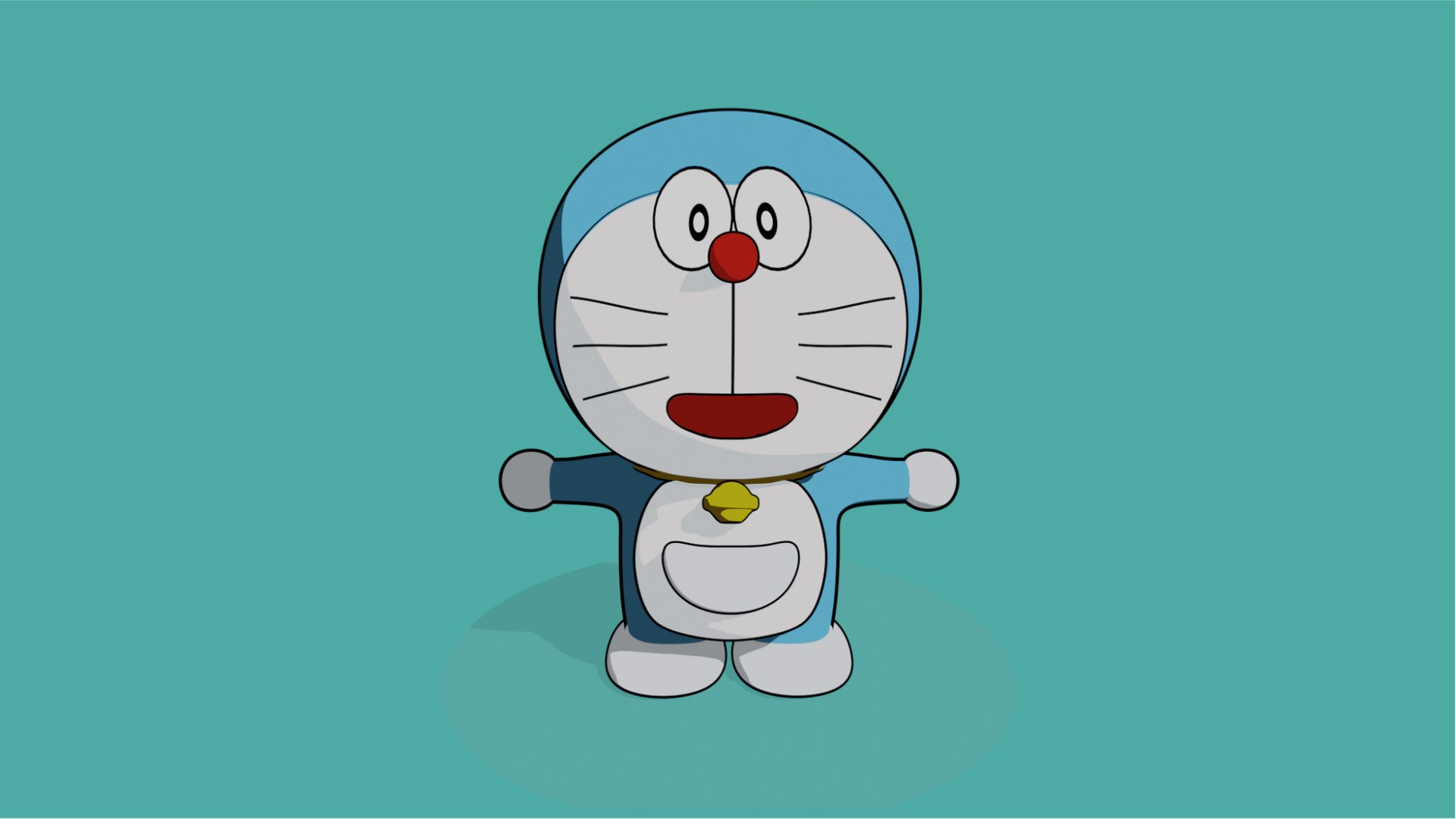 Doreamon Blender 3D model - TurboSquid 2124427