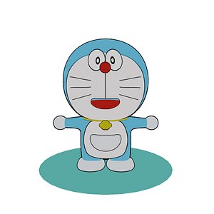 Doraemon Blender Models for Download | TurboSquid