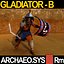 3ds roman gladiator thraex set