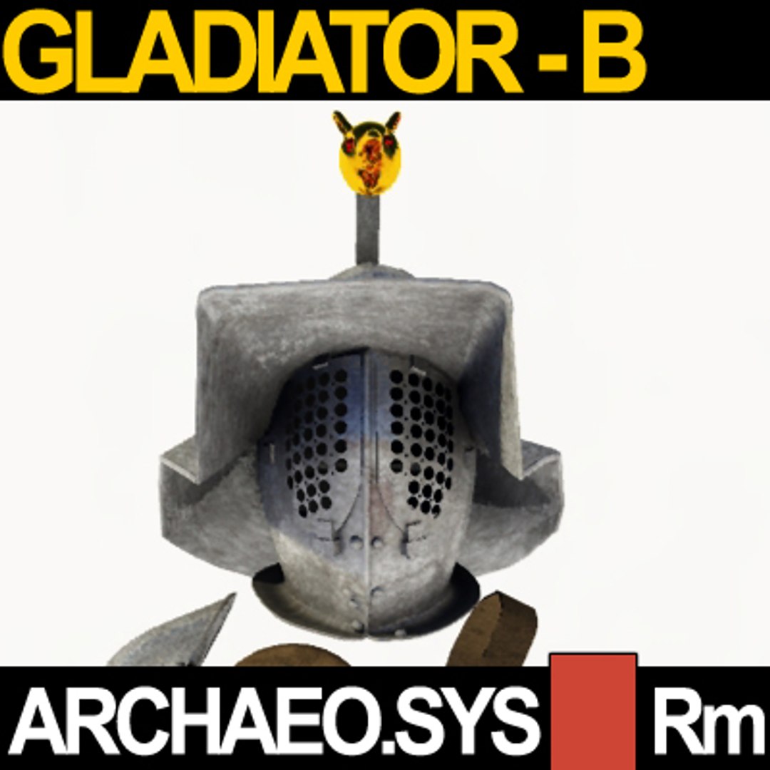 3ds roman gladiator thraex set