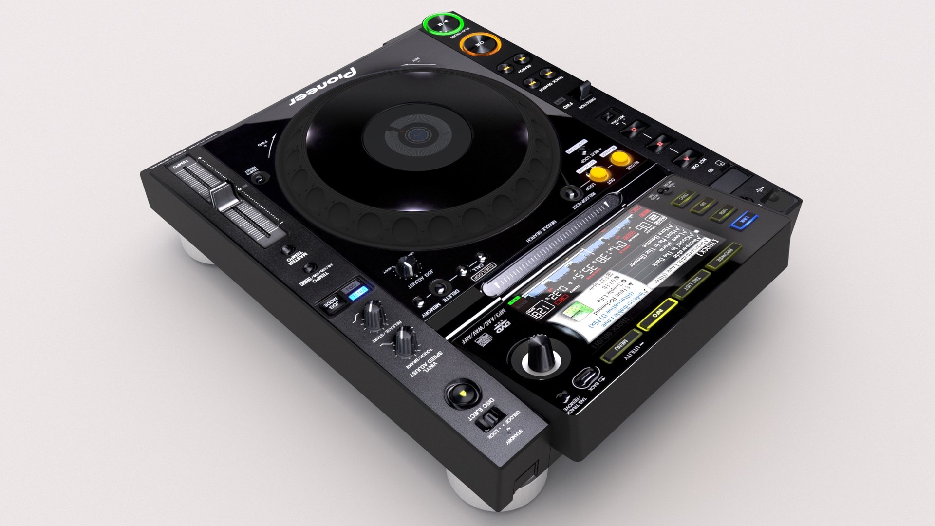 3D Pioneer Cdj-2000 - TurboSquid 1630211