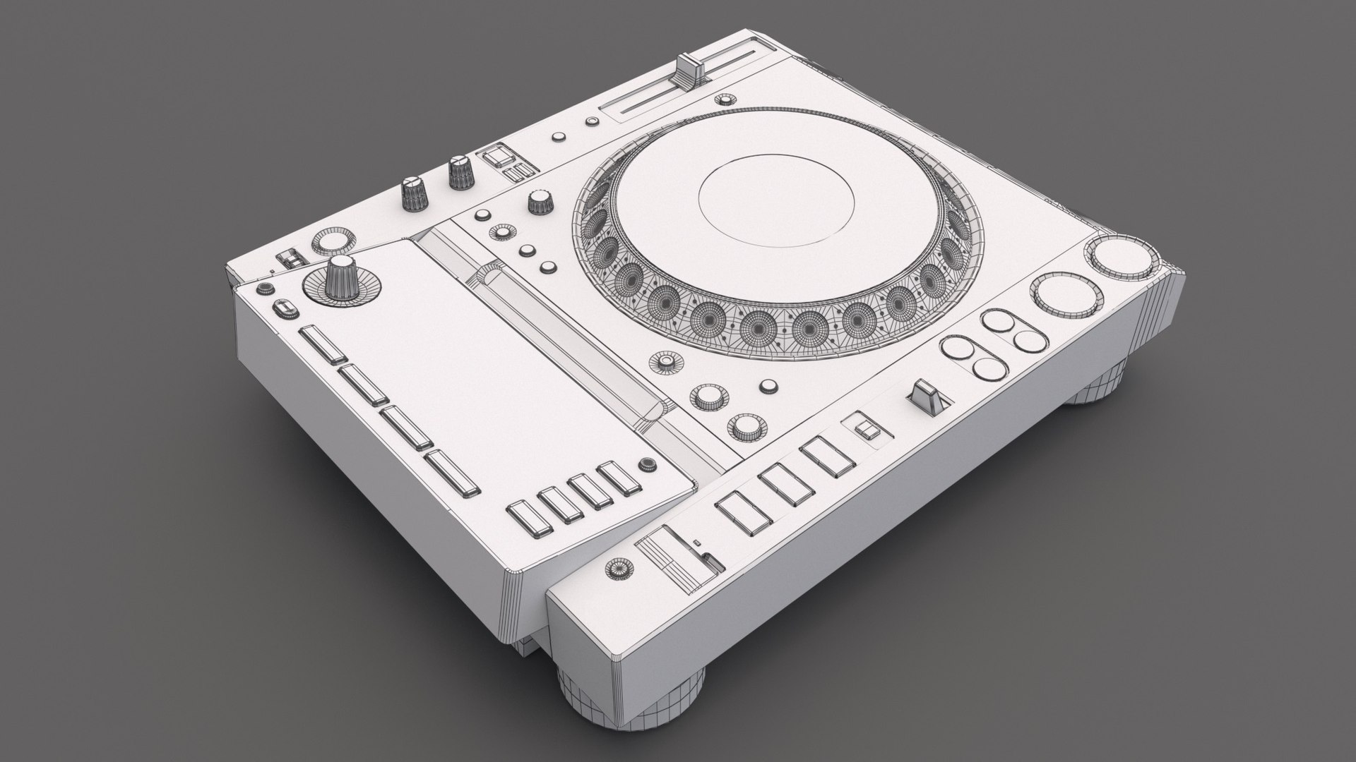 3D Pioneer Cdj-2000 - TurboSquid 1630211