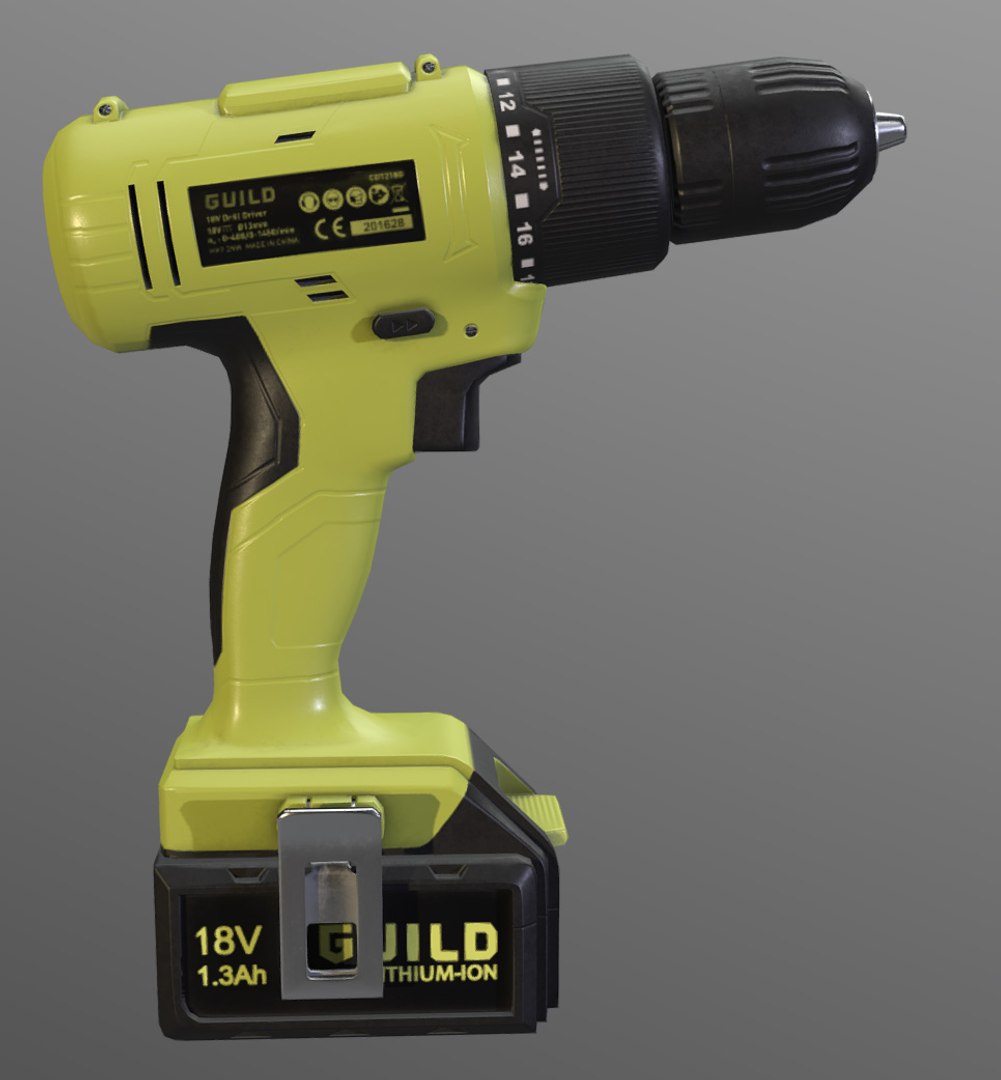 3D guild drill - TurboSquid 1171992