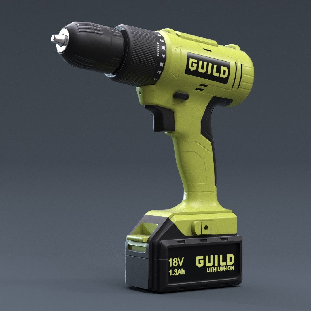 3D guild drill - TurboSquid 1171992