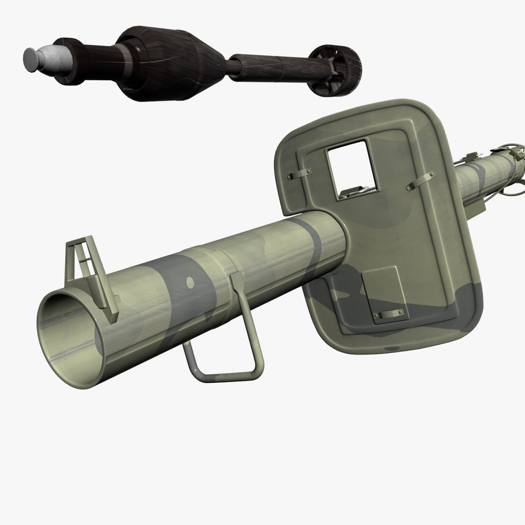 Panzerschreck Anti Tank 3d Max
