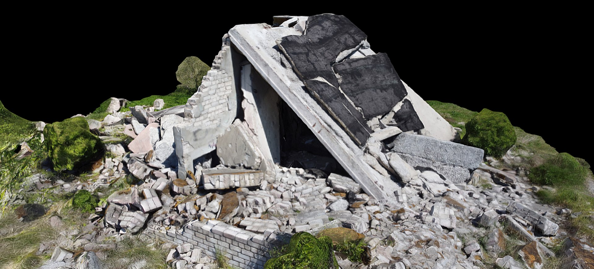 Building Debris Model - TurboSquid 1852944