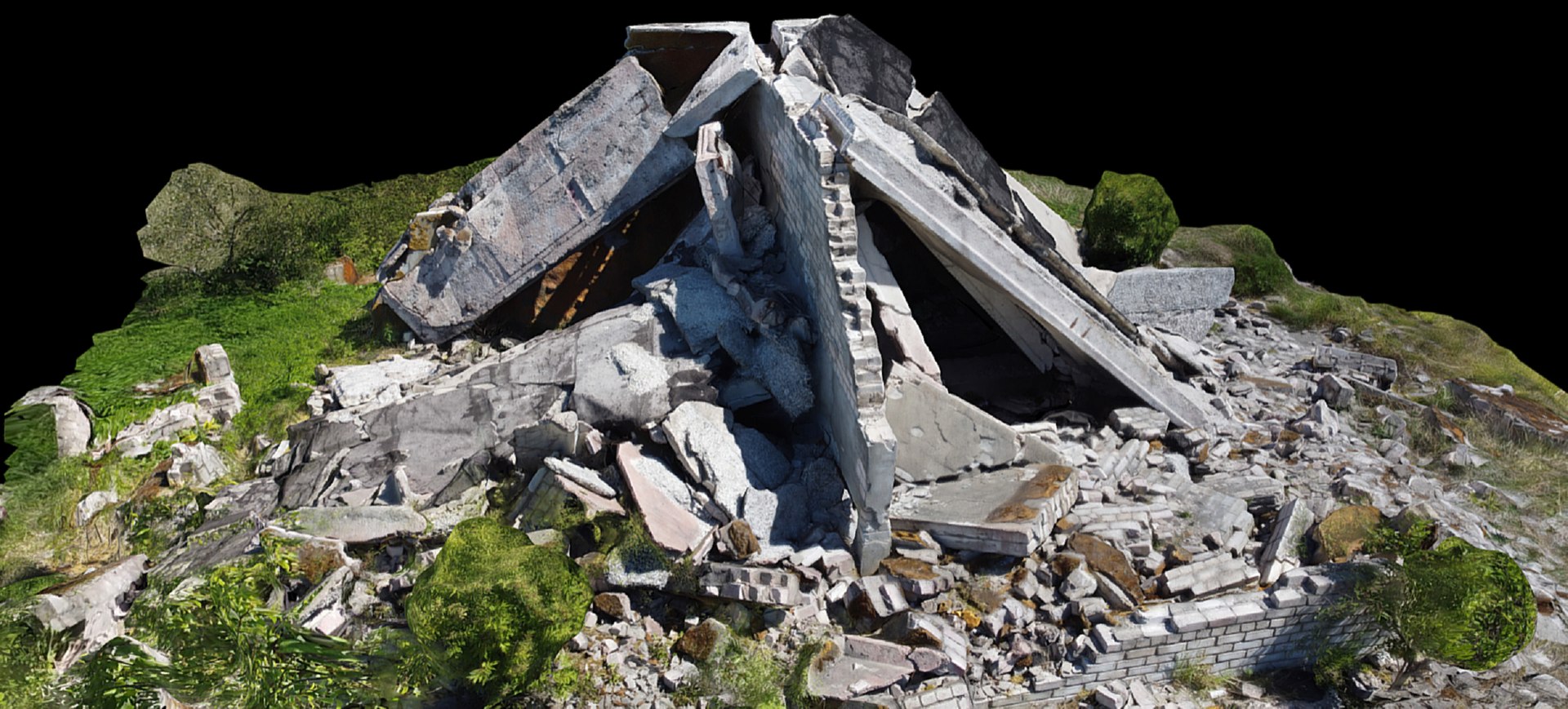 Building Debris Model - TurboSquid 1852944