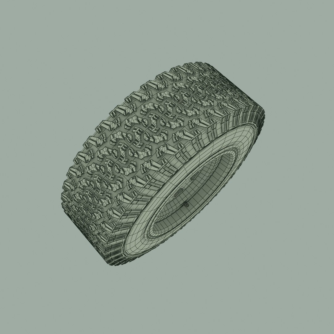 3d Road Tire