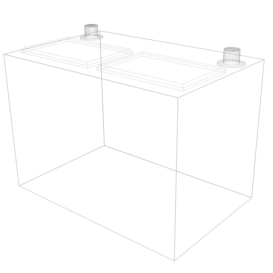 Car Battery 3d Max