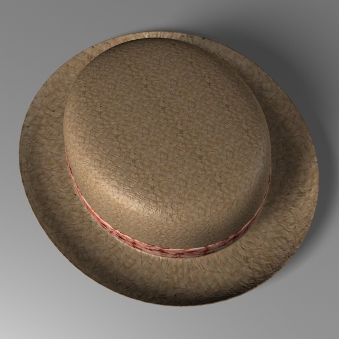 3ds max straw hat