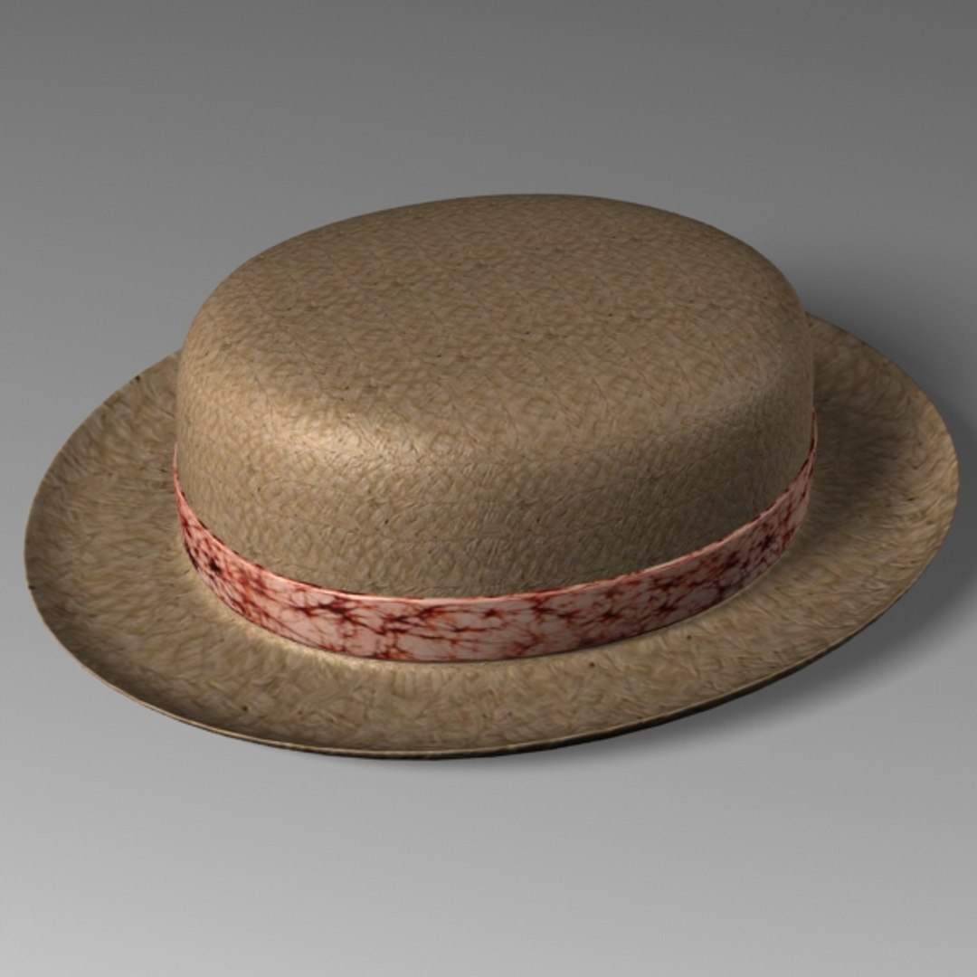 3ds max straw hat
