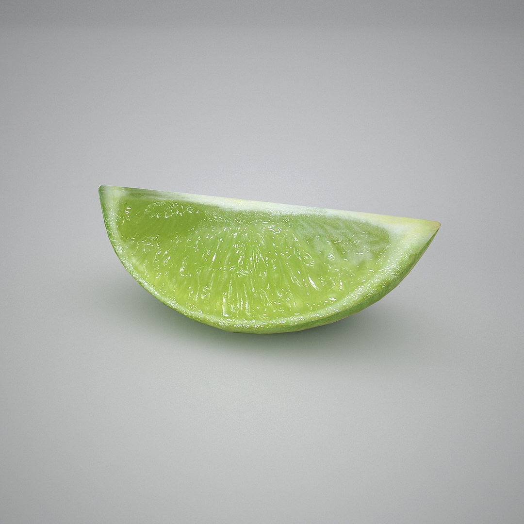 lemon slice 3d dxf