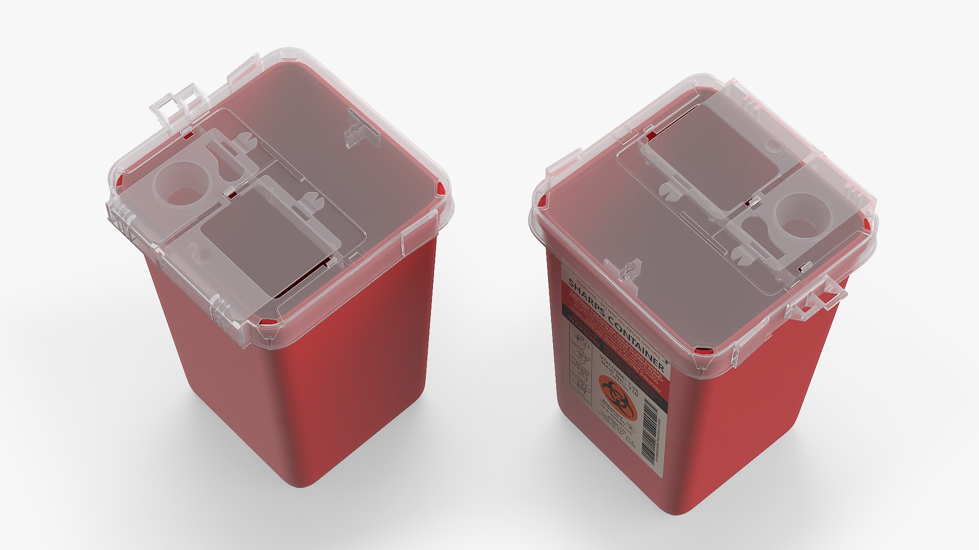 3D Model Laboratory Sharps Container - TurboSquid 2323074
