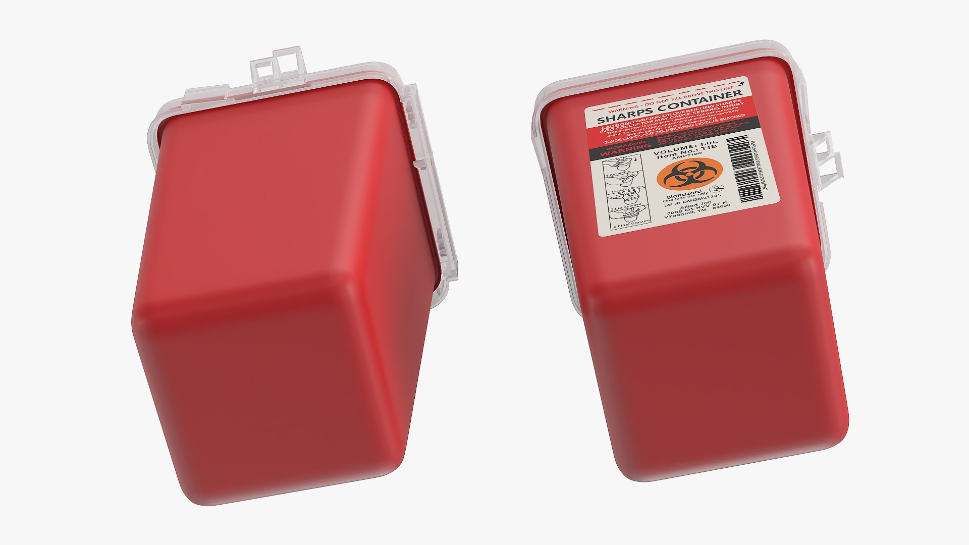 3D Model Laboratory Sharps Container - TurboSquid 2323074