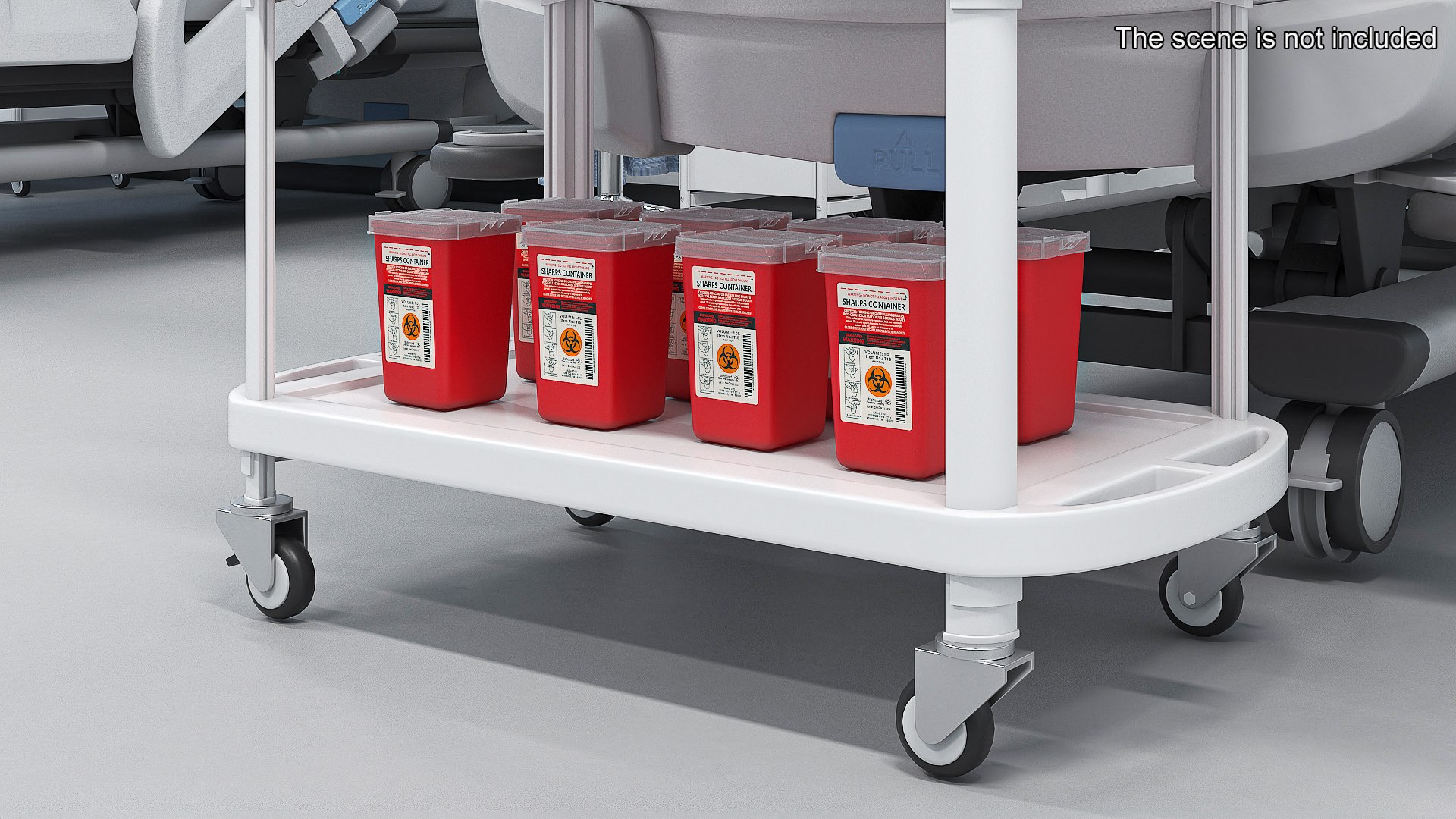 3D Model Laboratory Sharps Container - TurboSquid 2323074