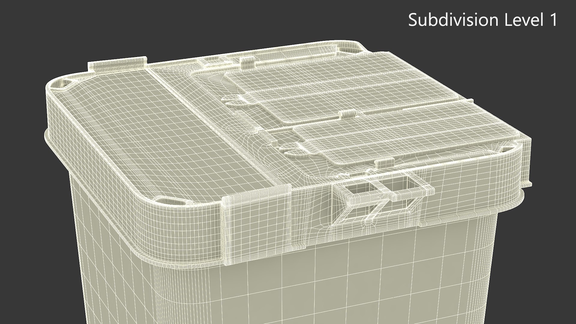 3D Model Laboratory Sharps Container - TurboSquid 2323074
