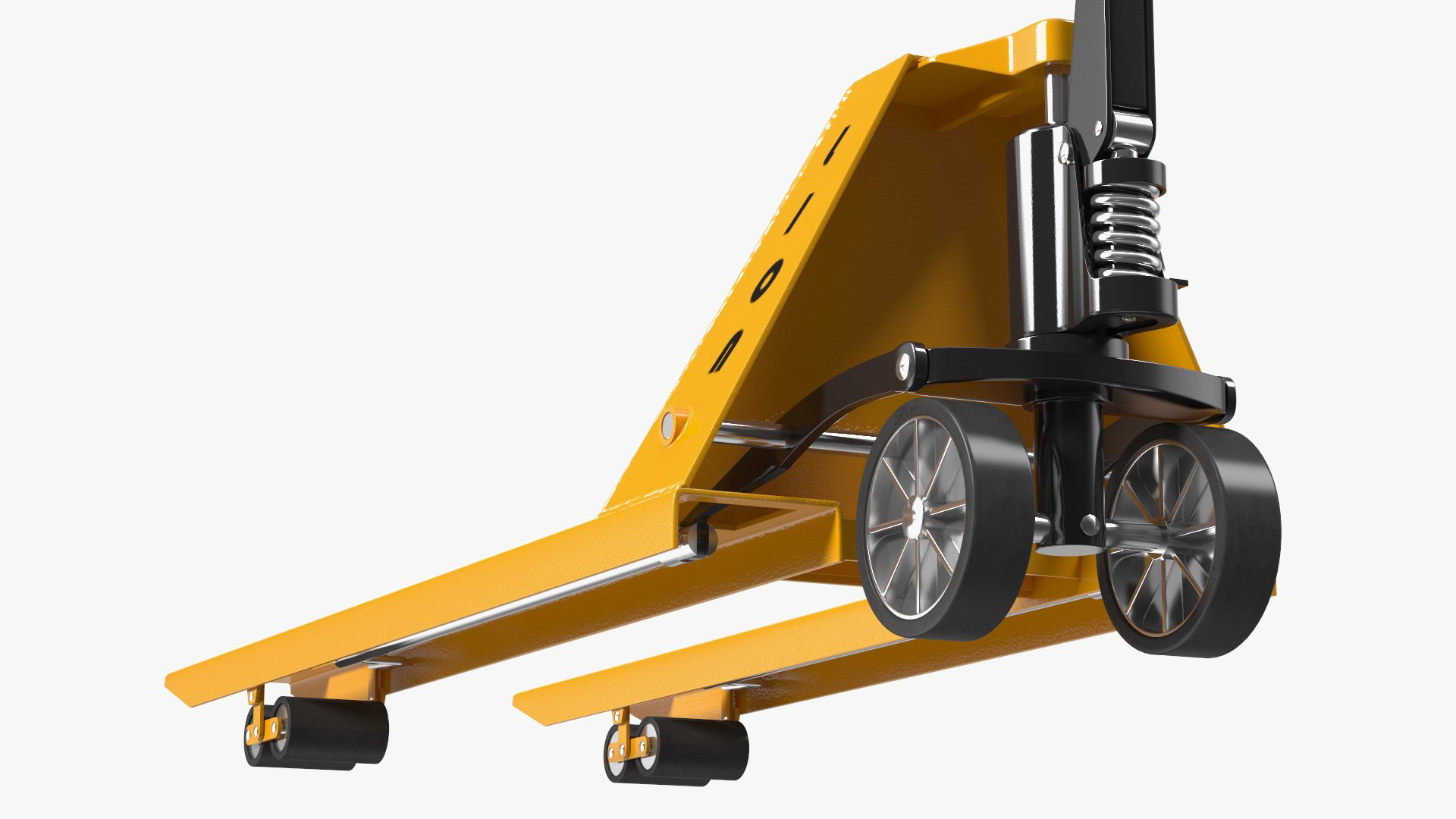 3D model Lion Industrial Standard Duty Pallet Jack with Wooden Crates ...