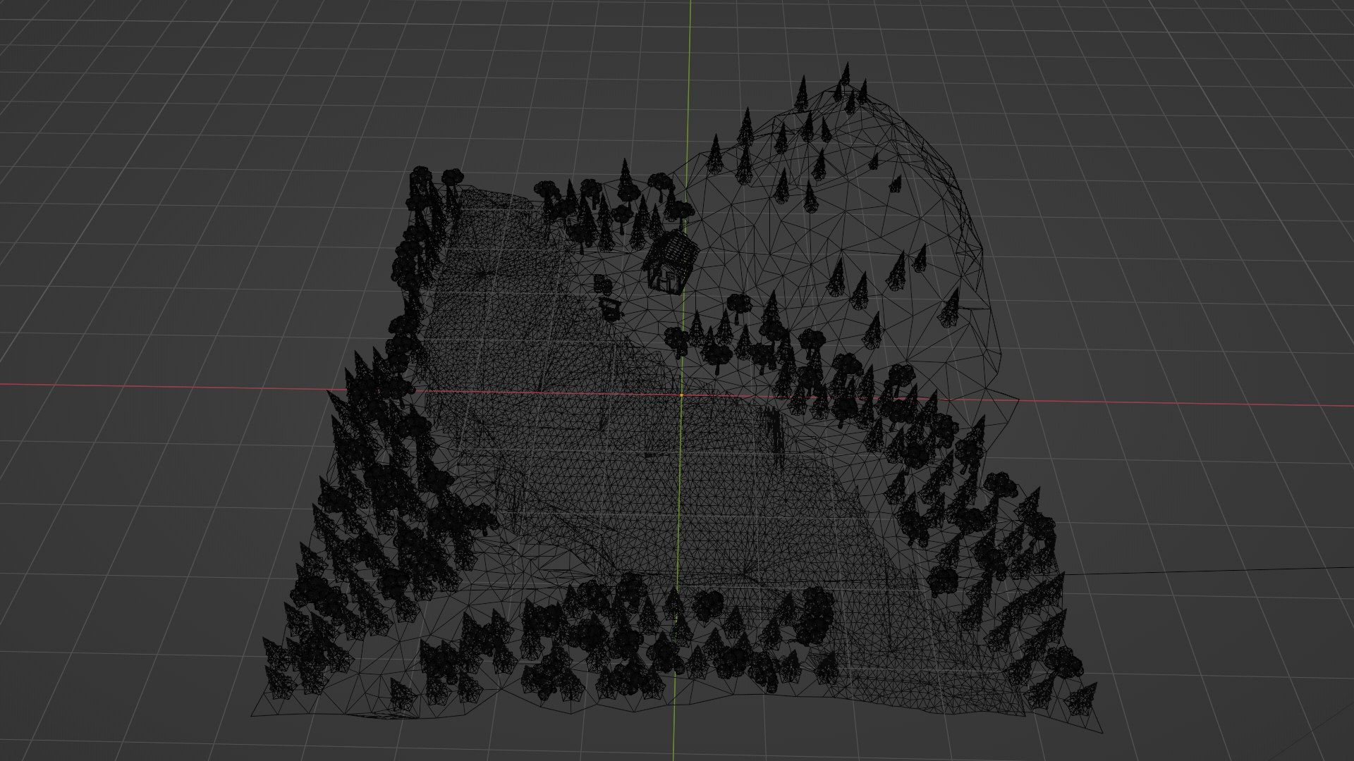 Free 3D Model Low Poly Forest - TurboSquid 2060560
