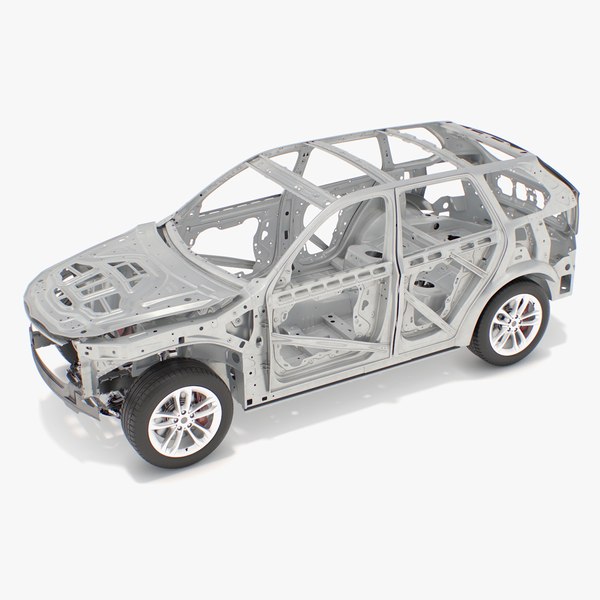 섀시가 있는 SUV 자동차 프레임 구조 3D 모델 - TurboSquid 2384459