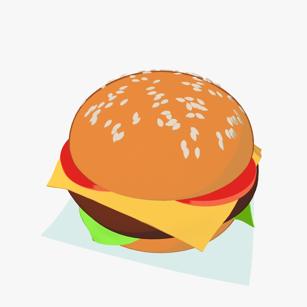 3ds max tray fast food