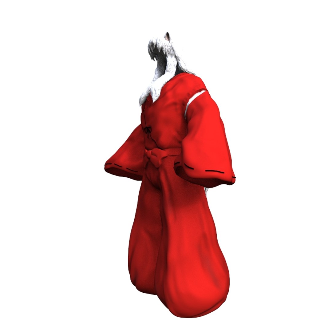 3d Inuyasha Anime Model