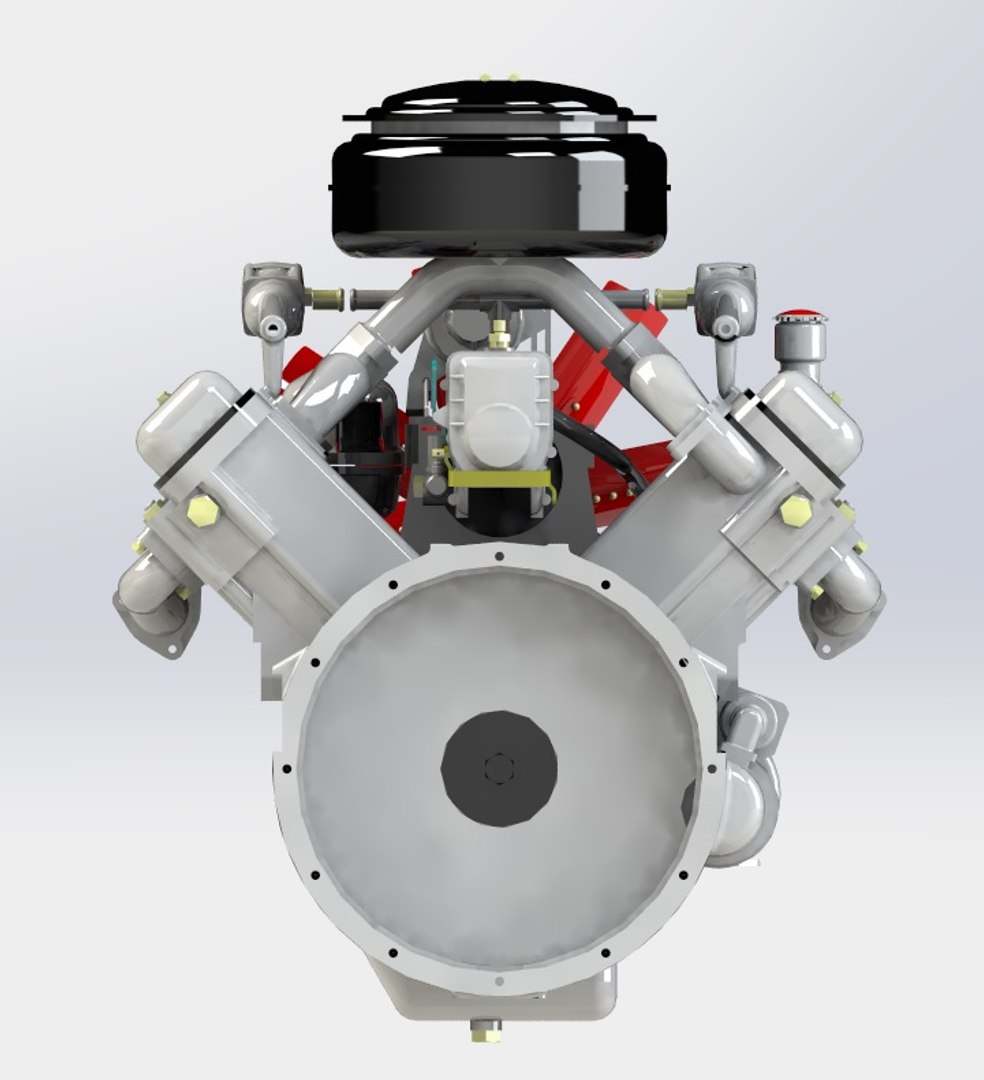 3d Max Diesel Engine Yamz-236