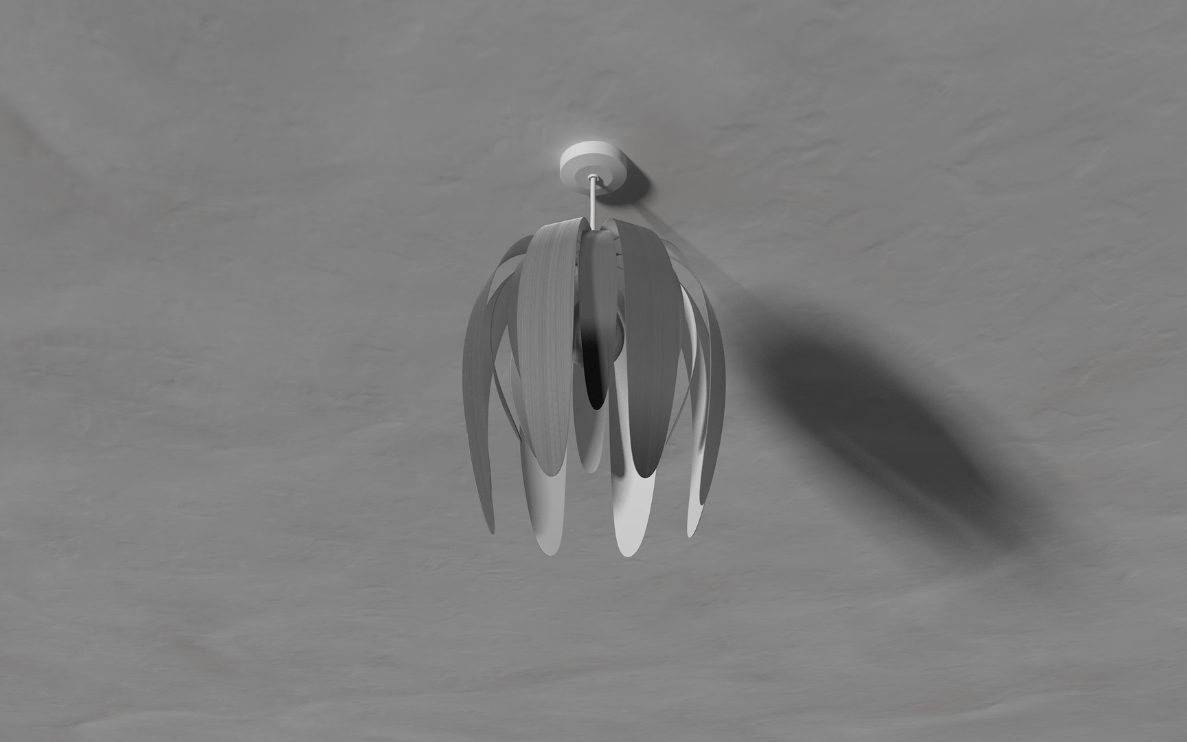3d model ceiling light shade