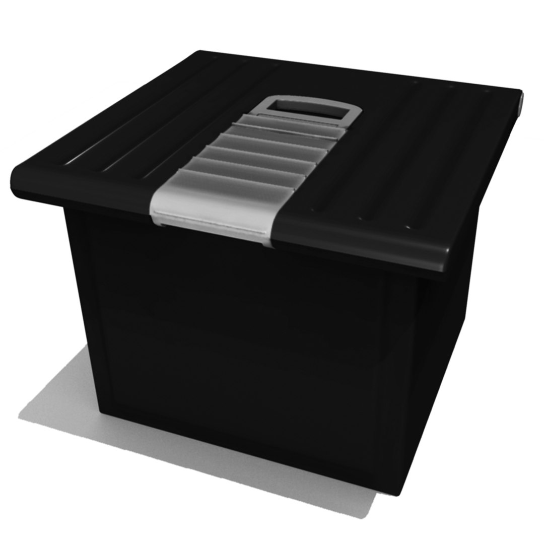 3d Obj Storage Bin
